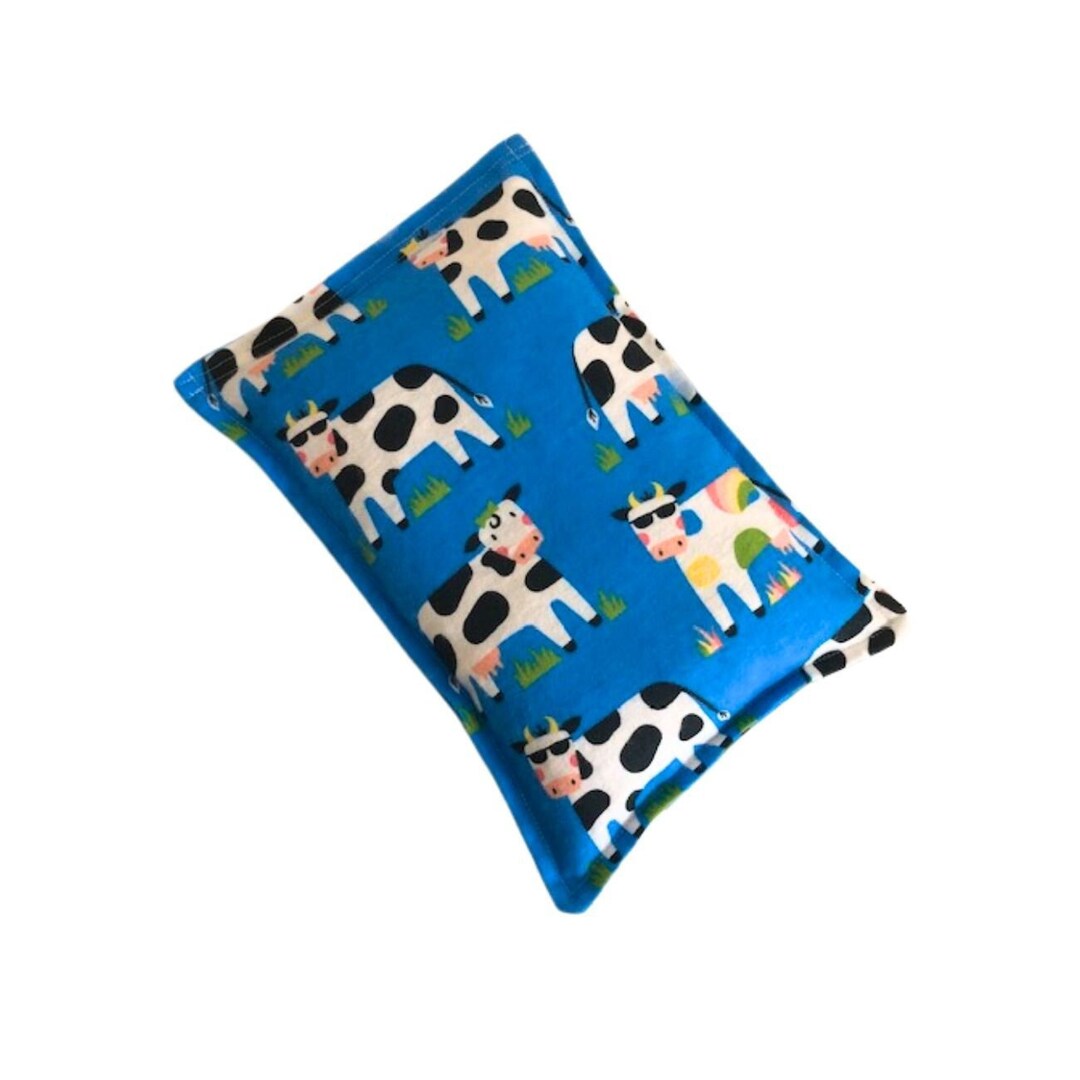 Microwave Rice Heating Pad, Cute Cow Rice Bag, Dorm Heat Pack, Corn ...
