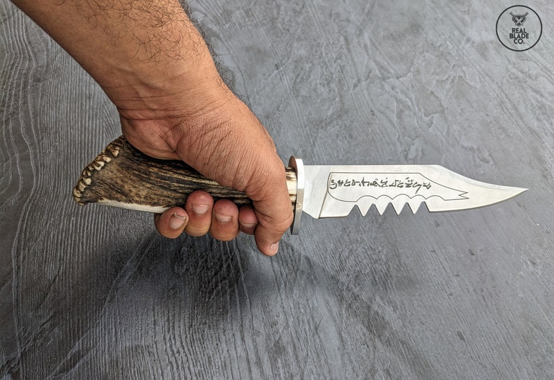 Supernatural Replica Knife: Ruby's Demon Knife Real Antler Handle With ...