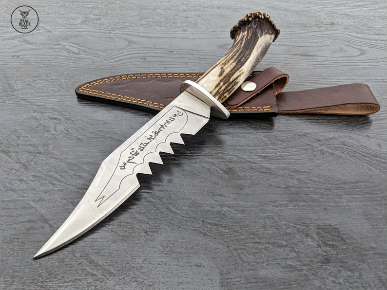 Supernatural Replica Knife: Ruby's Demon Knife Real Antler Handle With ...