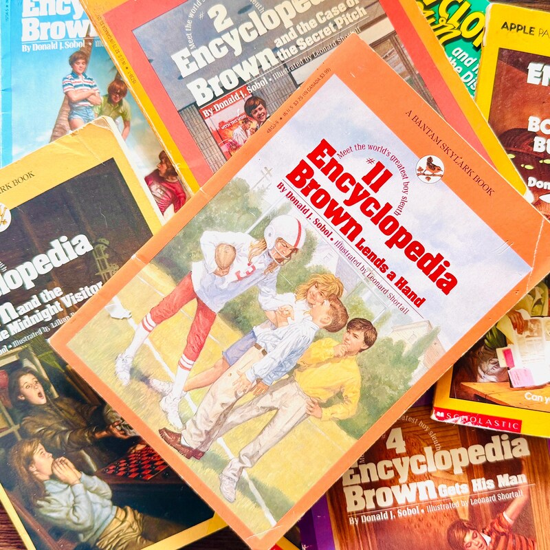 Encyclopedia Brown - Etsy