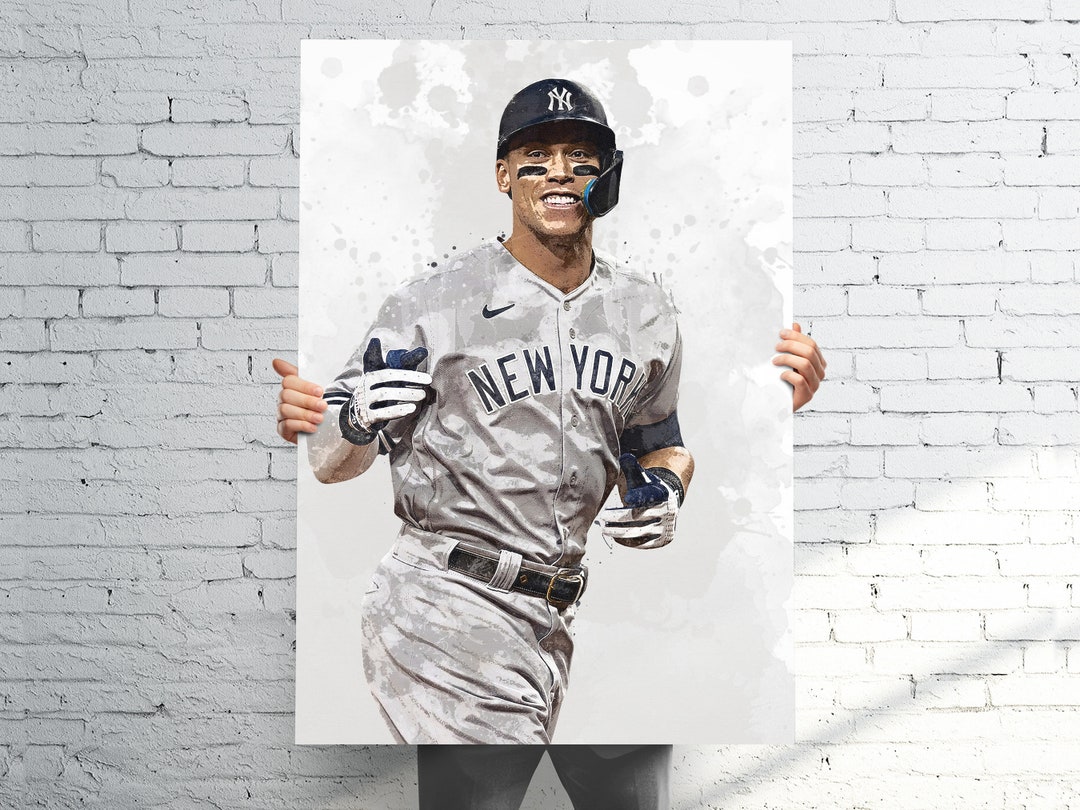 Aaron Judge 62nd Home Run Poster/canvas Print, New York Yankees ...
