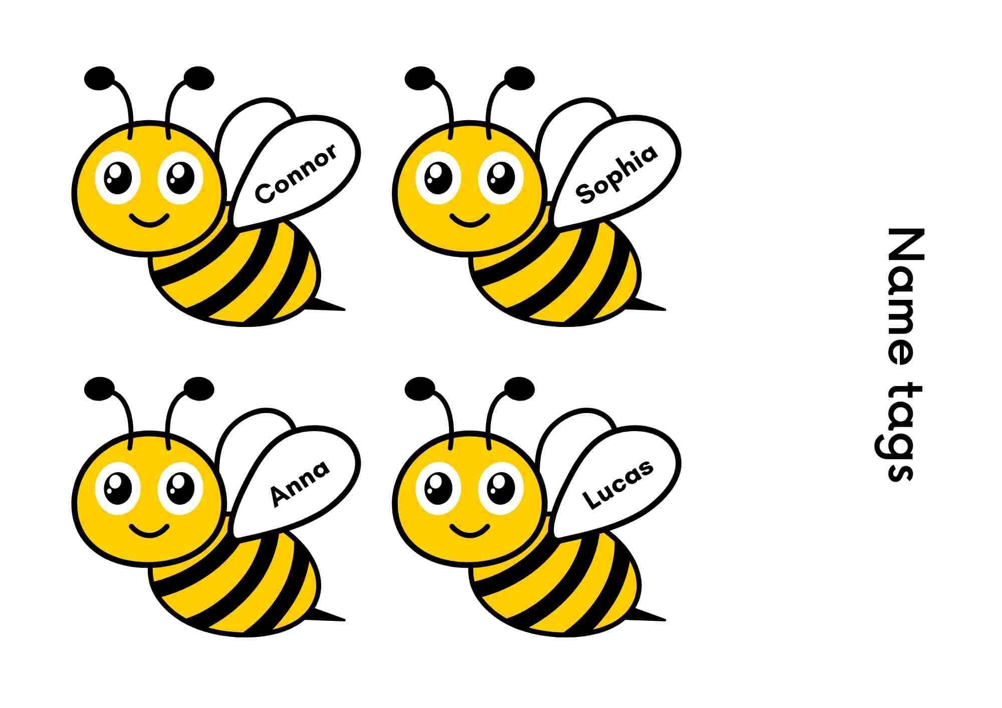 Printable Busy Bee Book Children Busy Book, Book for Children, Past ...