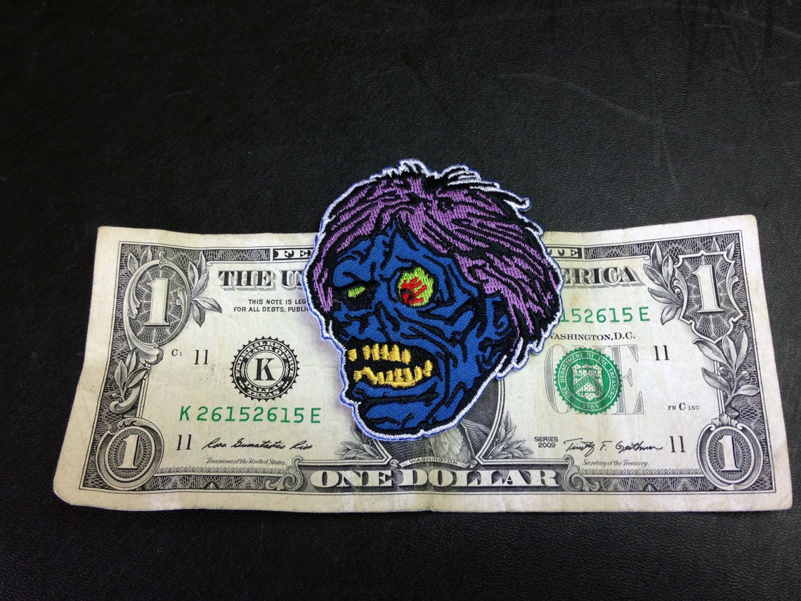 Patch Shock Monster Old School Horror Punk Zombie Ed Roth | Etsy
