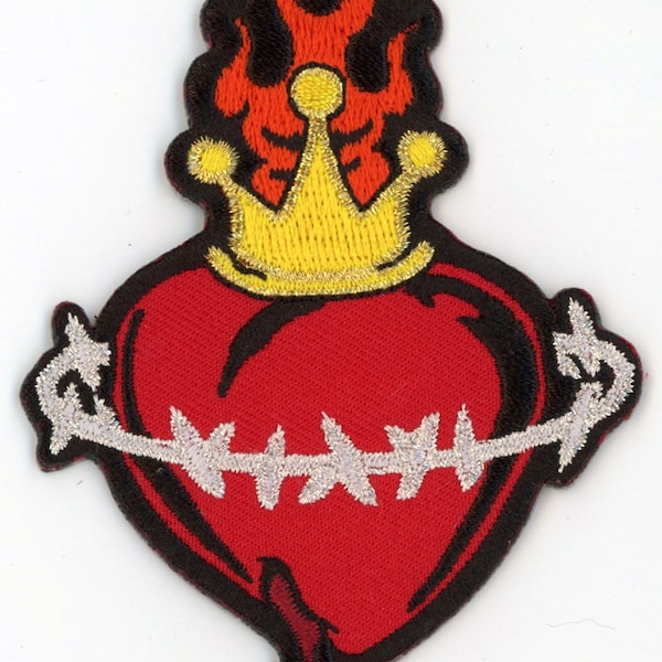 Sacred Heart Patch - Etsy