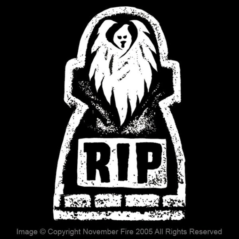 RIP Shirt Headstone Tombstone Gravestone Tattoo Punk Monster - Etsy