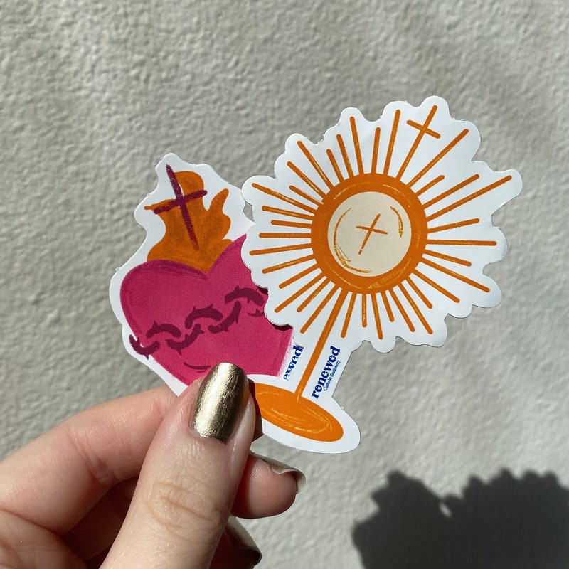 Catholic Stickers - Etsy