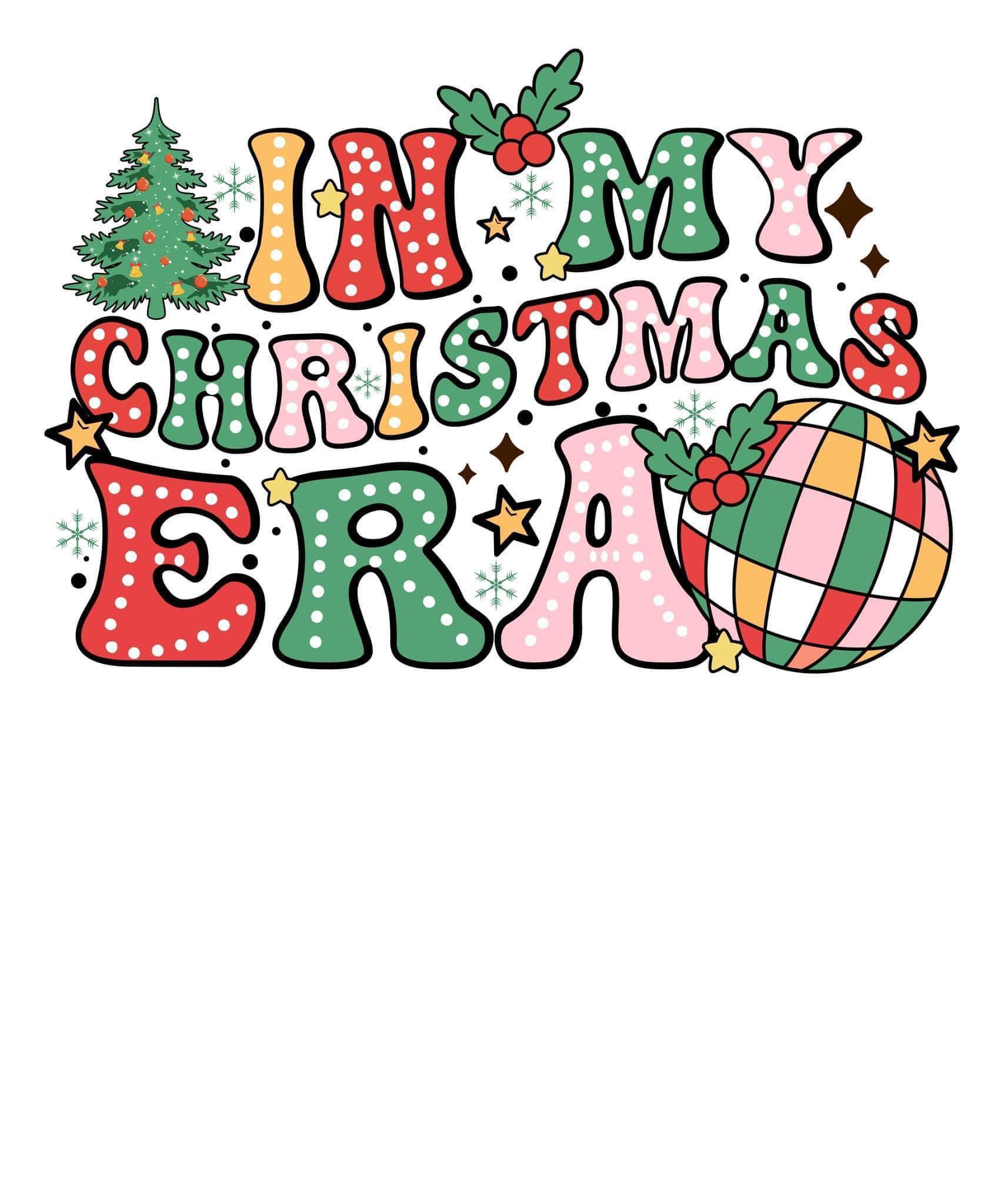 In My Christmas Era SVG\PNG Digital File - Etsy
