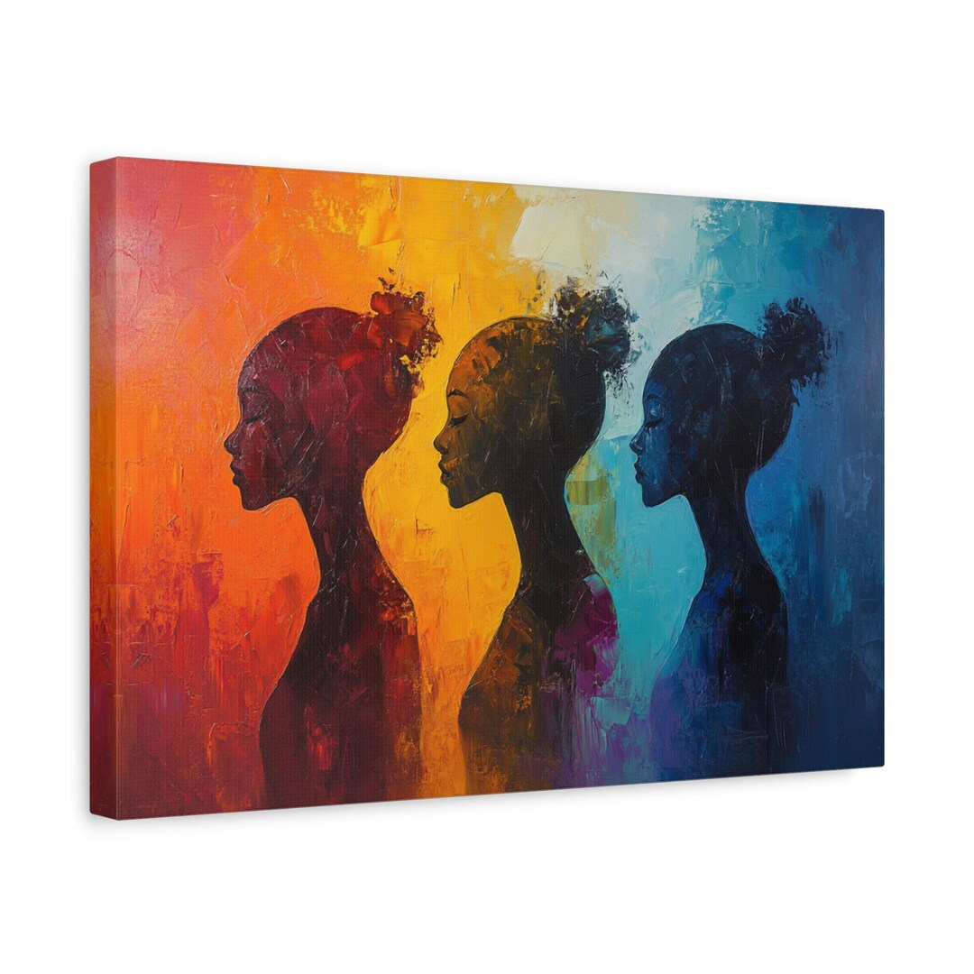 Family Canvas Art Sister Wall Art Family Wall Decor Abstract Family Art ...