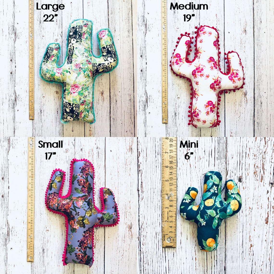 Cactus Cuddler Sewing Pattern PDF Instant Download - Plush Cactus ...