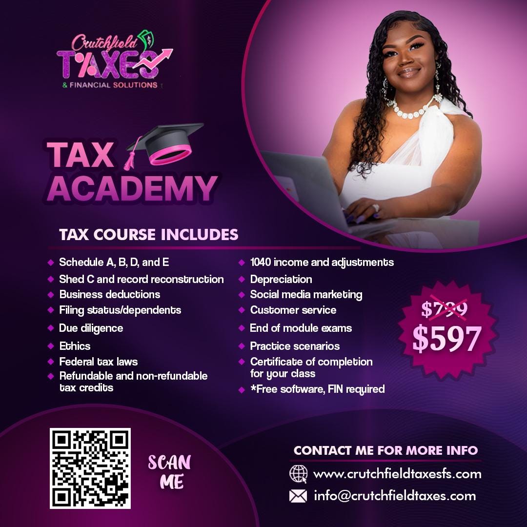 Tax Academy Template - Etsy