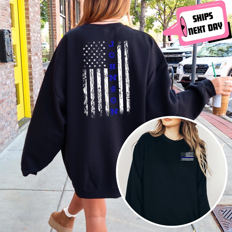 Police Sweater - Etsy