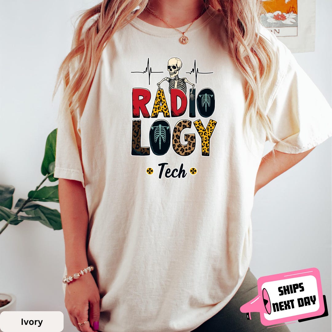 Comfort Color Radiology Tech Shirt Rad Tech Graduation Radiology Tech ...