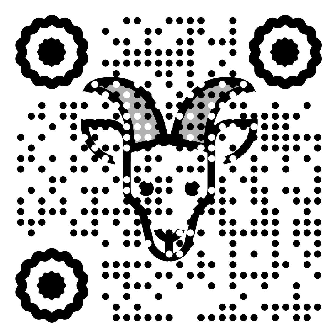 Capricorn Daily Horoscope QR Code | Astrology Gift (digital Download ...