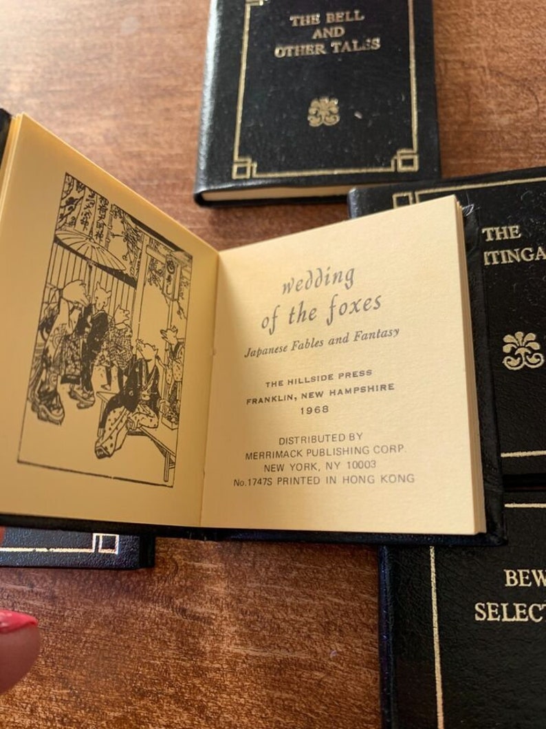 Mighty Midget Library Set of 5 Miniature Books From 1971 Children's ...