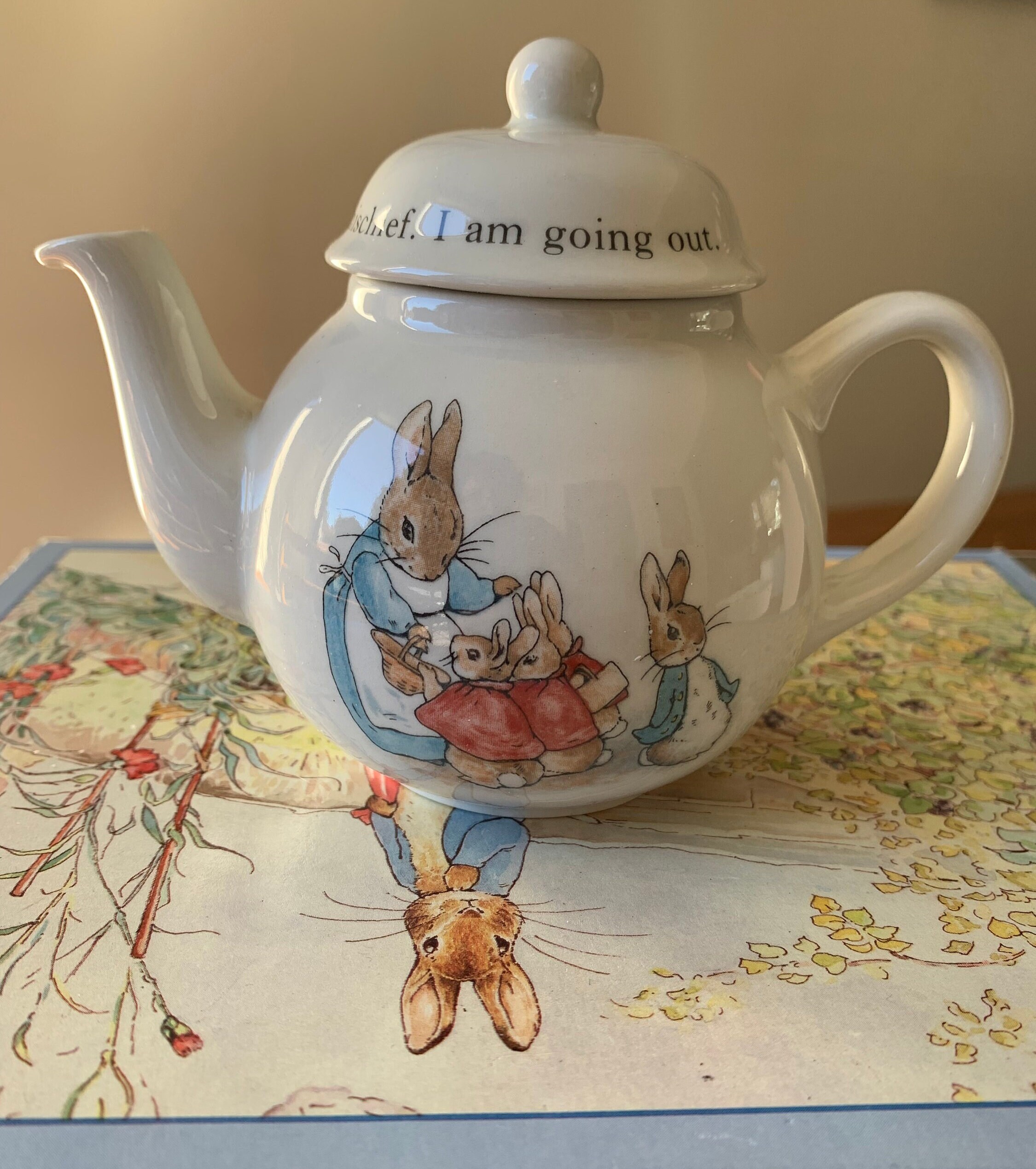 Vintage Rare Peter Rabbit Child's 10 Piece Wedgwood China Tea Set NEW ...