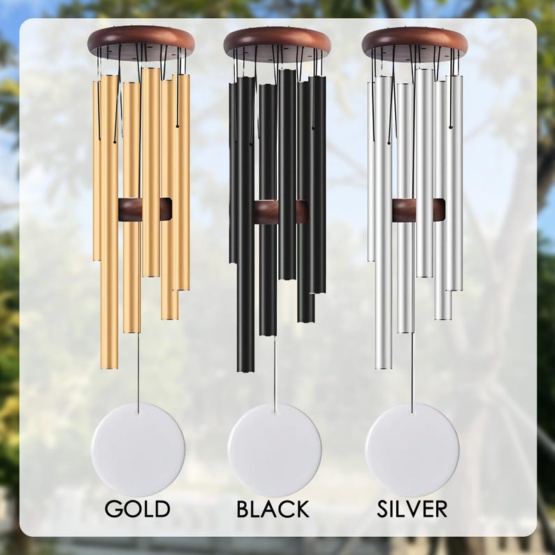 Personalized Memorial Wind Chime, Sympathy Gift, Memorial Wind Chimes ...