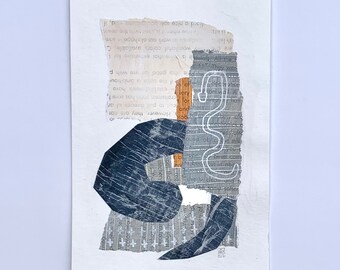 Appealing Package Original Collage by Mary Vandenberg Ready to - Etsy