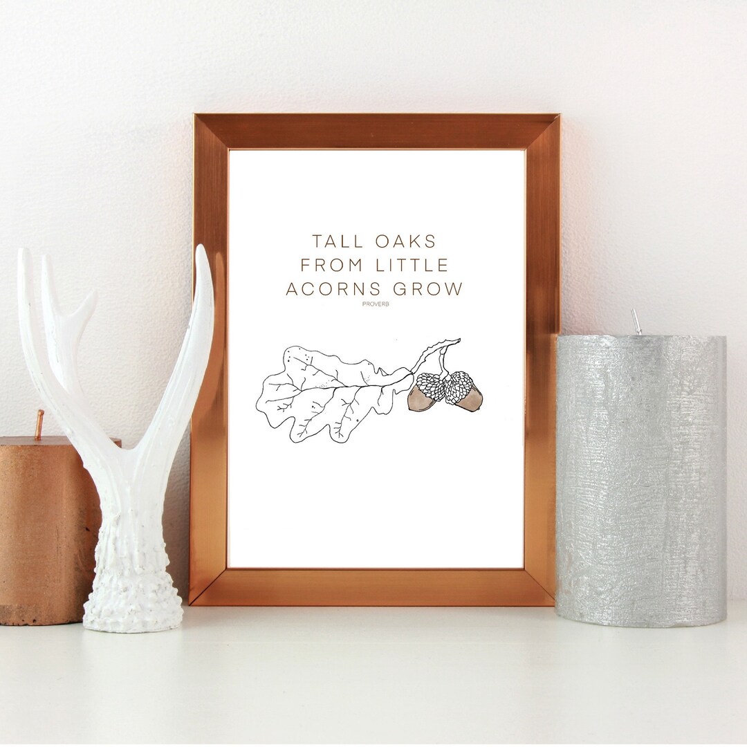 ACRON Art to Download and Print Proverb Wall Art, Dorm Art - Etsy