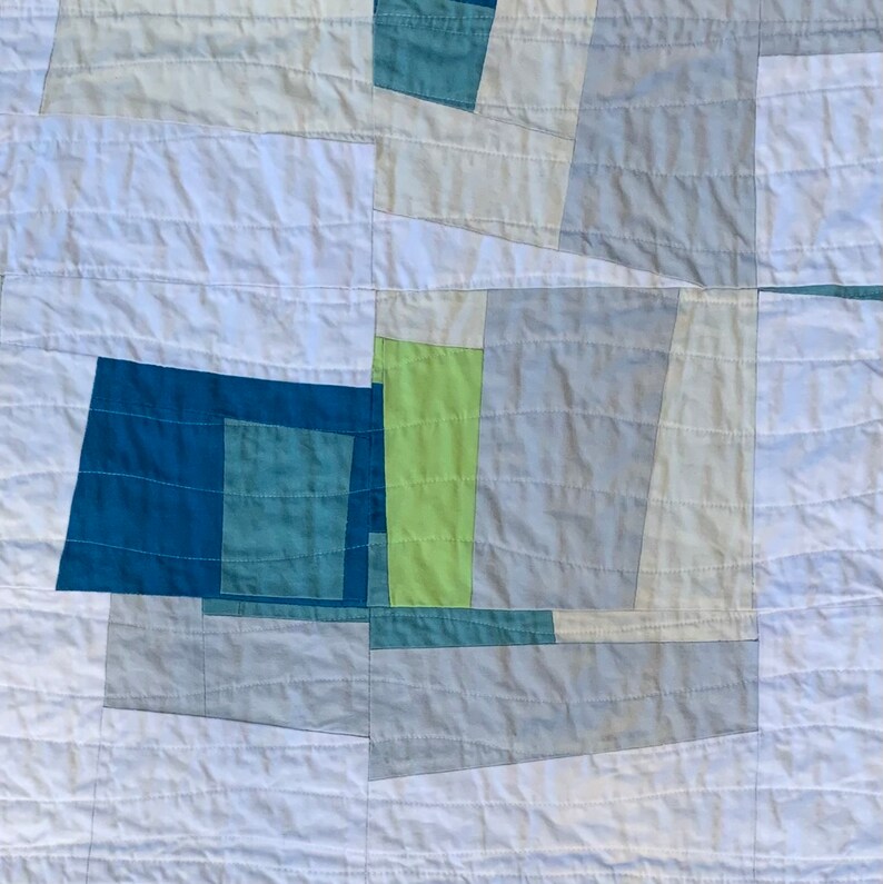 Table Runner - White, Blue, Green, Neutral, Fresh! SPRING Ready! Modern ...