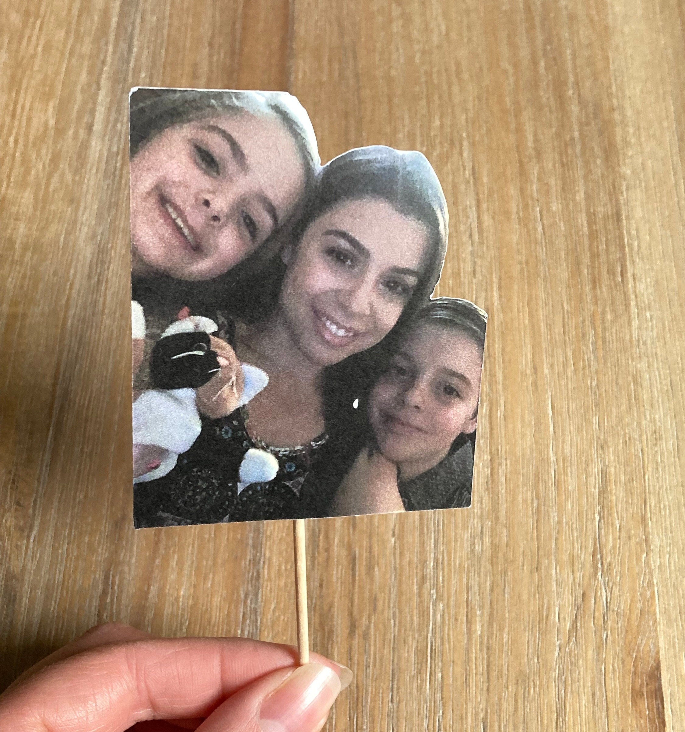 Custom Picture Topper Personalized Dessert Topper Cookie Topper Donut ...