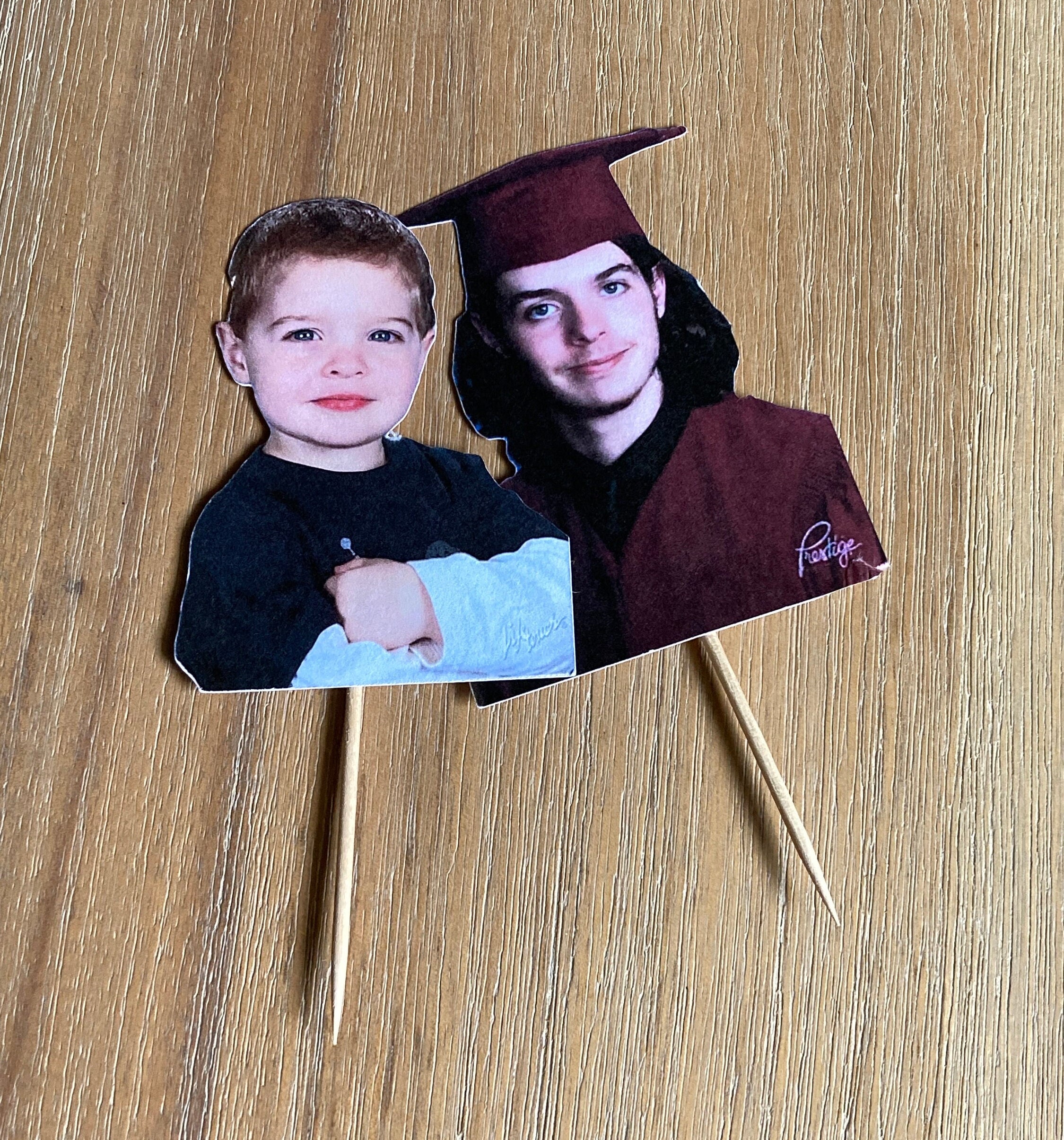 Custom Picture Topper Personalized Dessert Topper Cookie Topper Donut ...