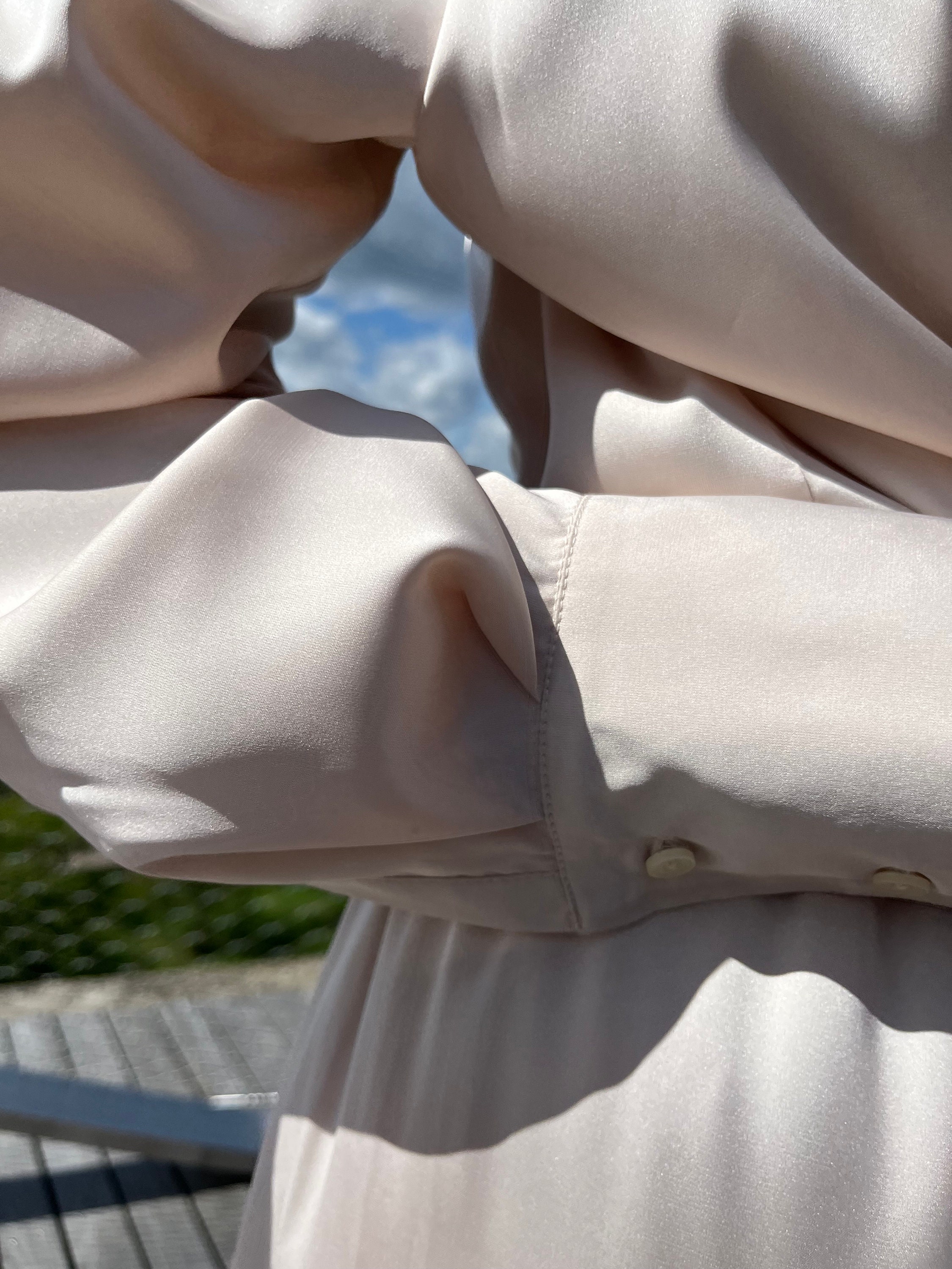 Elegant and Chic Set Woman's Silk Shirt and Palazzo Pants - Etsy