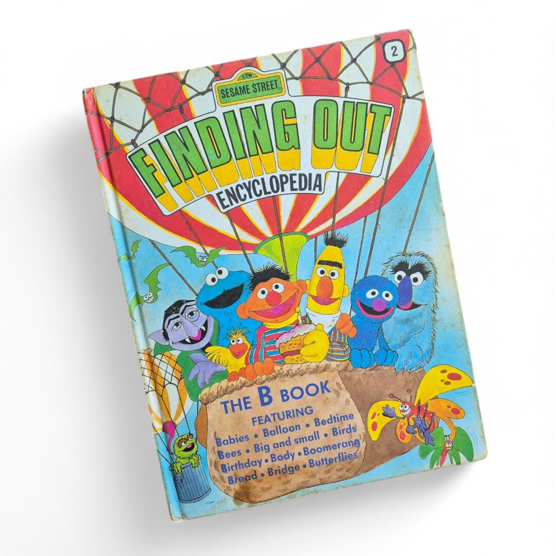 The Sesame Street Finding Out Encyclopedia Vol. 2 the B Book. 1982 Edition Hardcover Book - Etsy