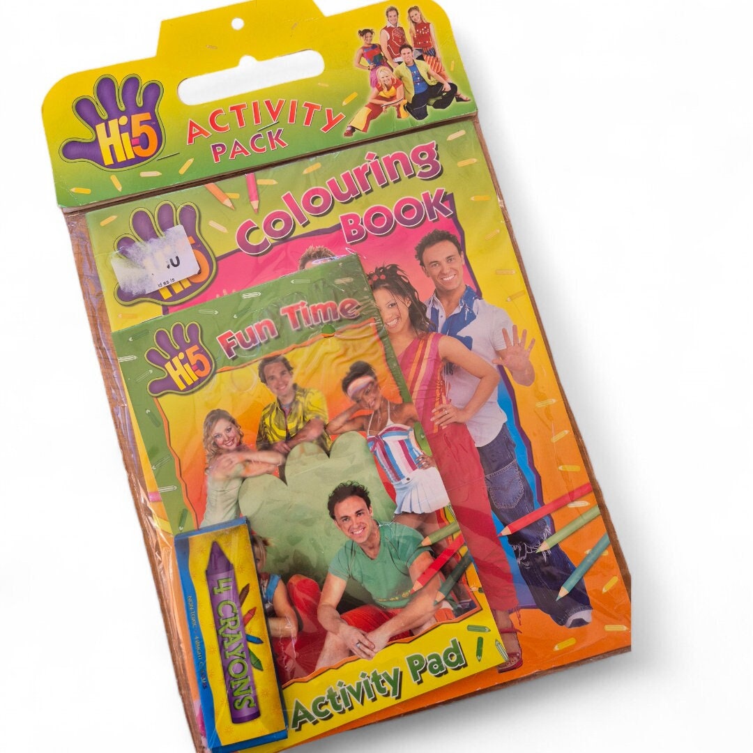 2004 Original Hi5 Activity Pack Brand New Sealed - Etsy