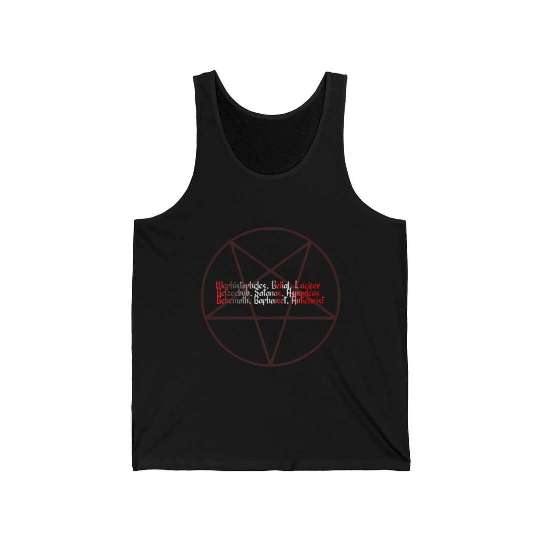 Lucifer, Beelzebub Top Dark Academia Occult Fashion Pentagram Art ...