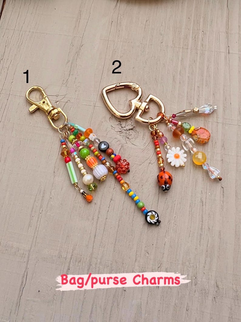 Bag Purse or Luggage Charms, Zipper Pull, Add a Letter or Word - Etsy