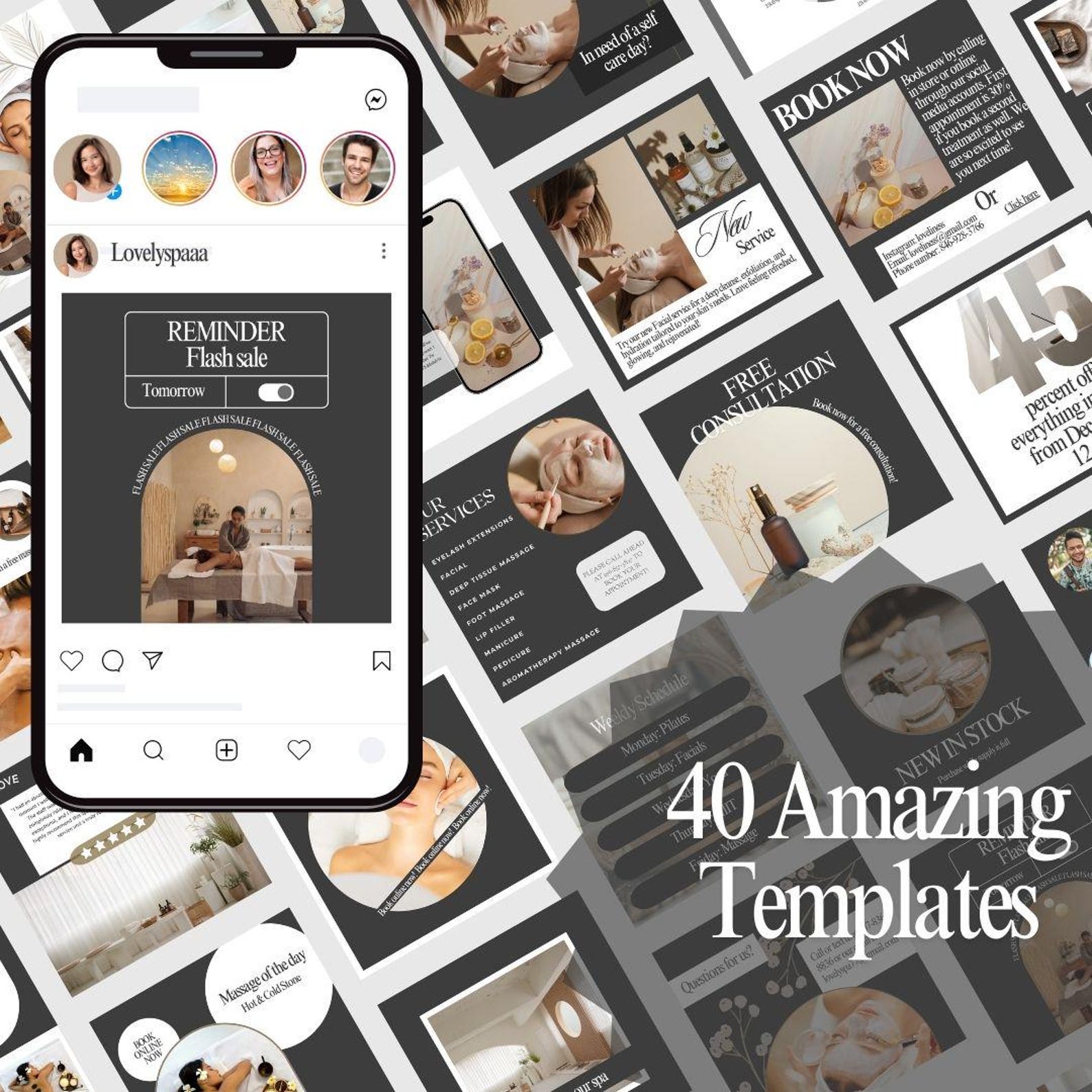 Social Media Templates Canva I Instagram Template Canva I Canva ...