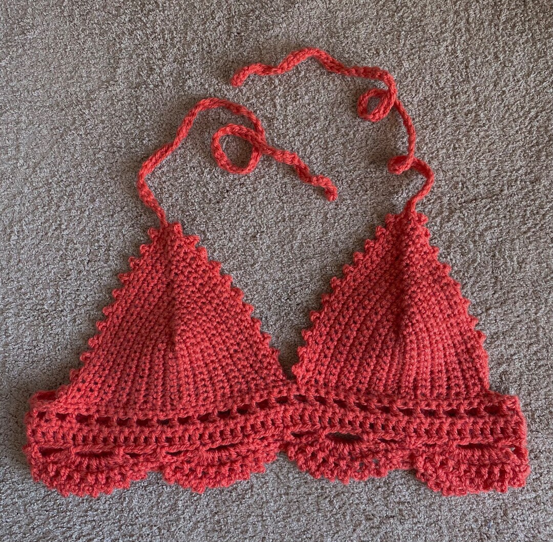 Beach Crochet Top Summer Cropped Top Woman Crochet Tank Top Crochet ...