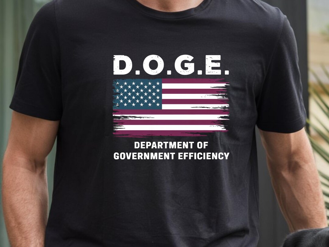 DOGE T-shirt – Department of Government Efficiency Tee, Funny ...