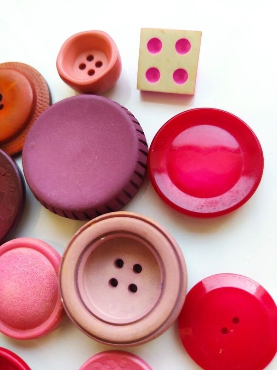 Lot of French Buttons 60s Set of 12 - Etsy