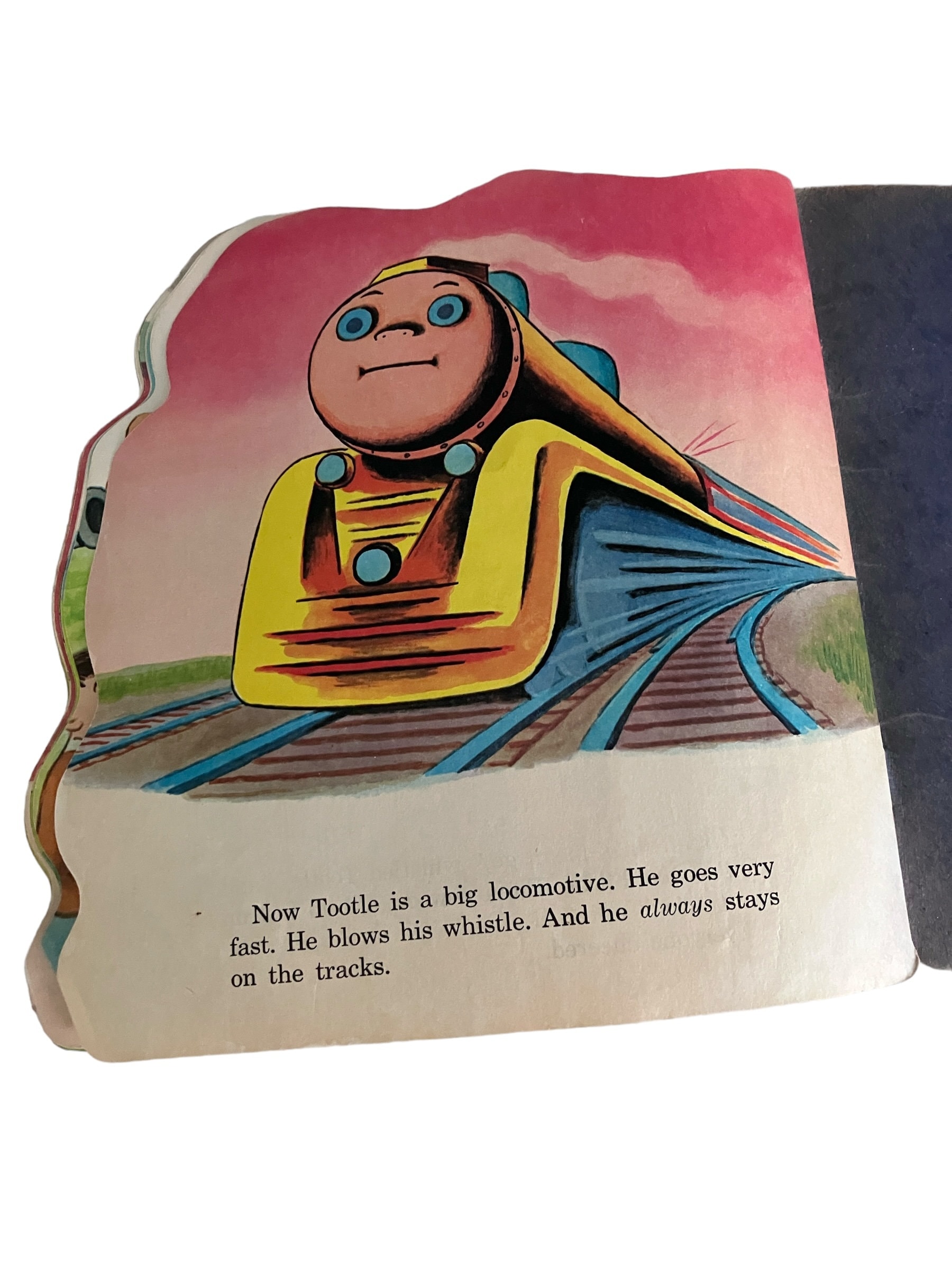 Vintage 1977 Tootle by Tibor Gergely Golden Shape Book Golden Press ...