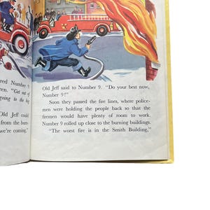 1950 Number 9 - the Little Fire Engine - by Wallace Wadsworth - Rand ...