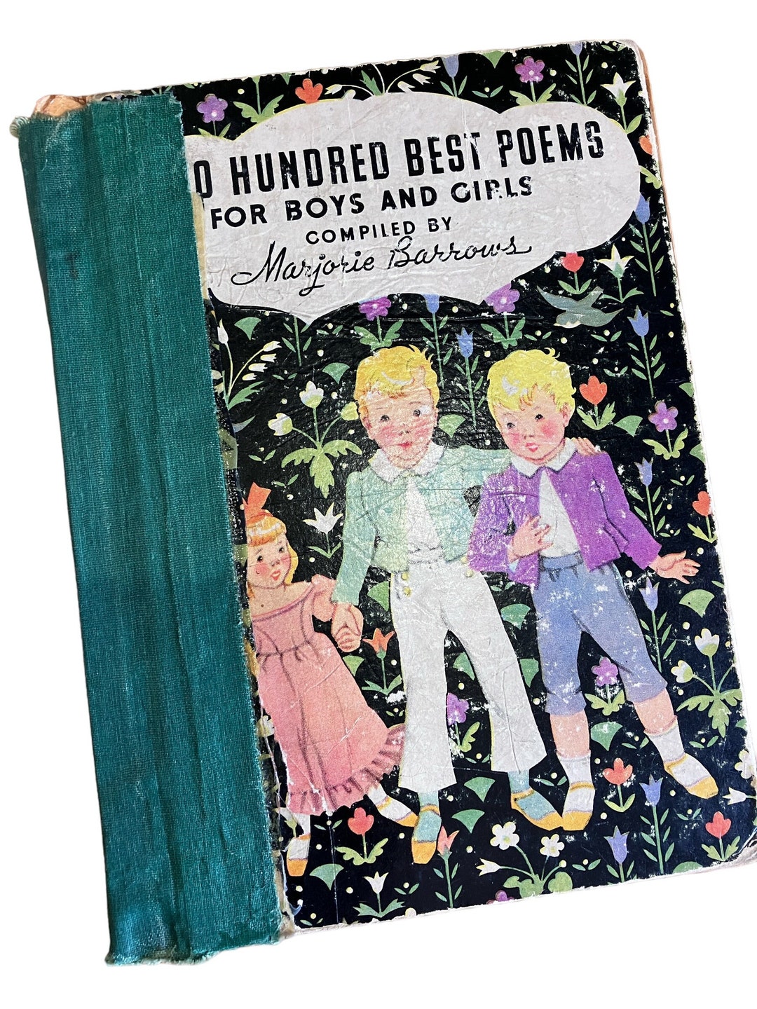 Vintage 1938 Two Hundred Best Poems for Boys and Girls Complied by ...