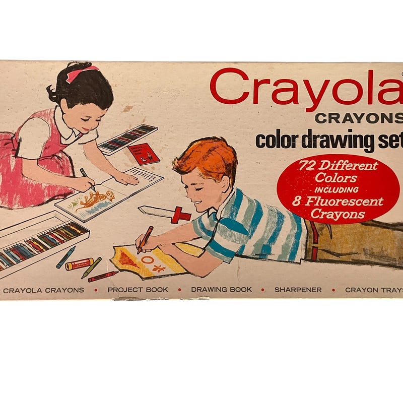 Crayola Crayons Png - Etsy