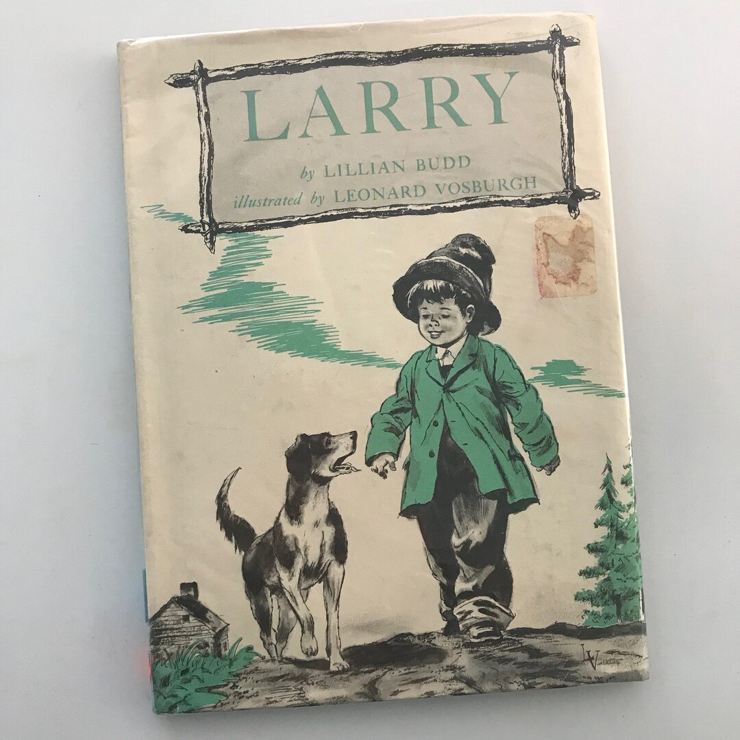 1968 Larry by Lillian Budd - Illustrated by Leonard Vosburgh - Etsy