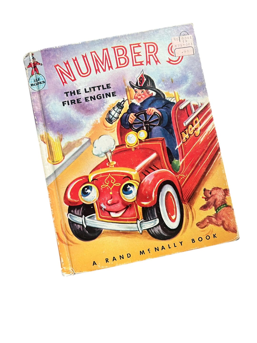 1950 Number 9 - the Little Fire Engine - by Wallace Wadsworth - Rand ...