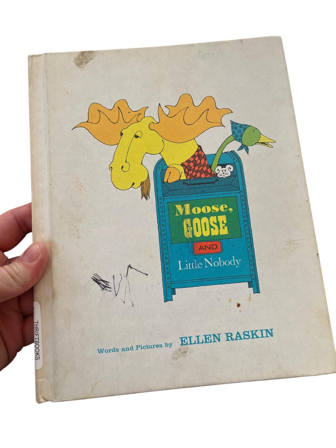 1974 Moose Goose and Little Nobody by Ellen Raskin - Parents Magazine ...