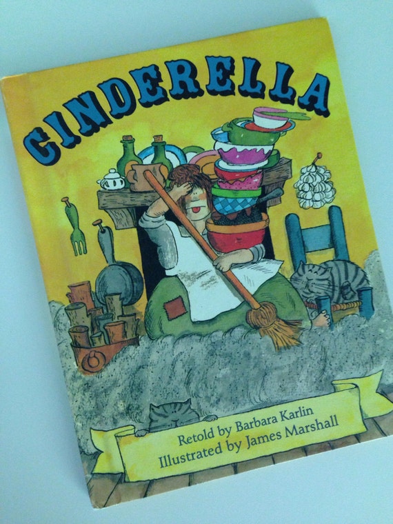 1989 Cinderella Retold by Barbara Karlin Illustrated by | Etsy