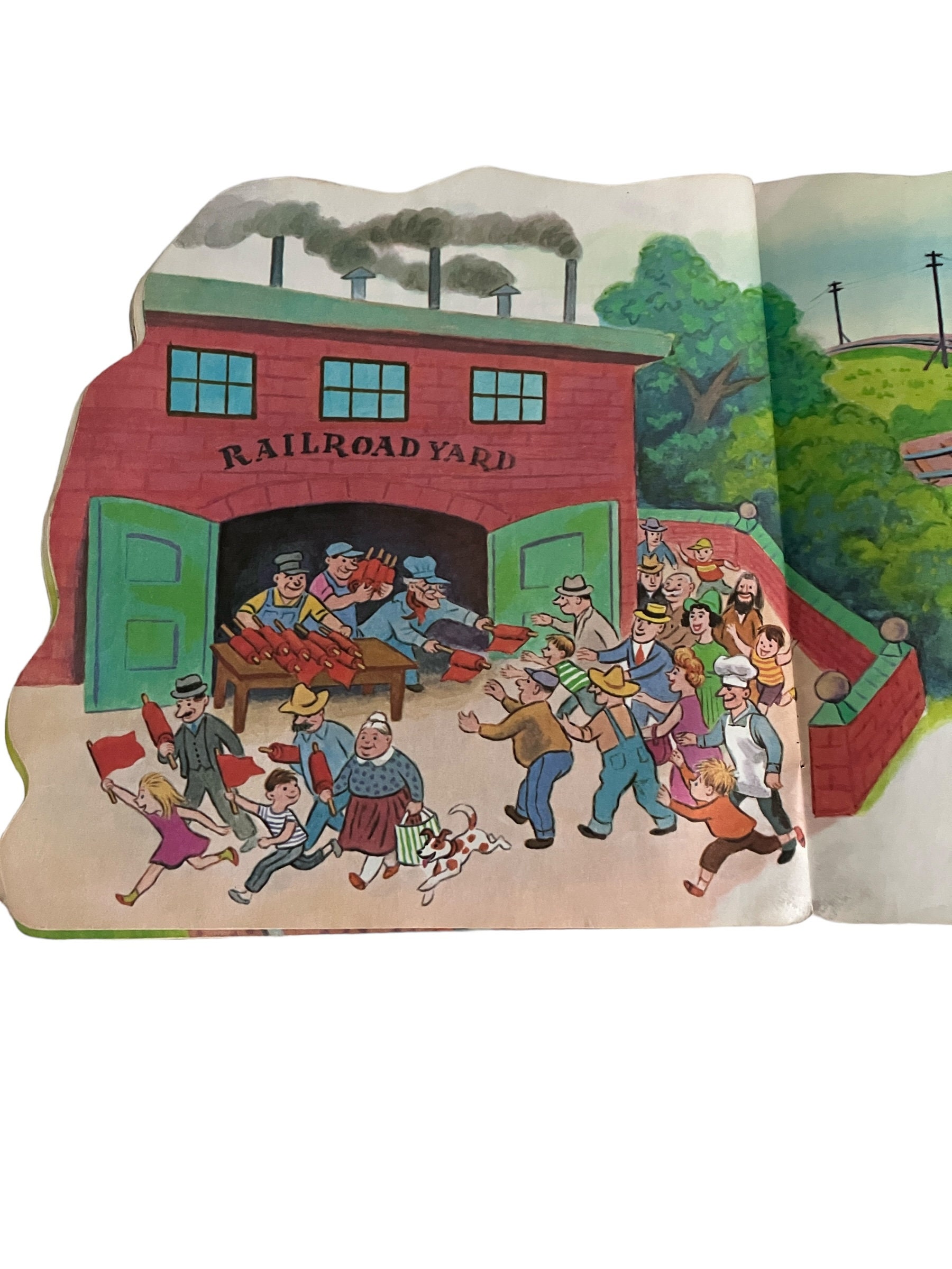 Vintage 1977 Tootle by Tibor Gergely Golden Shape Book Golden Press ...