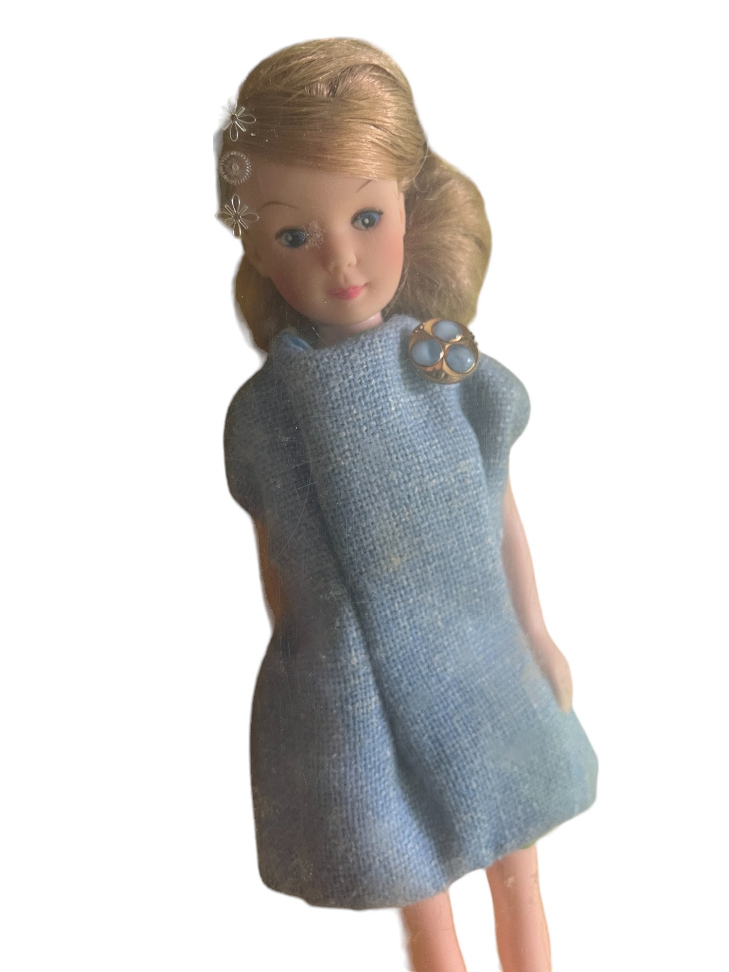 Vintage 1960s Sandy Doll by Elite Creations No 50 in Case Skipper Clone ...