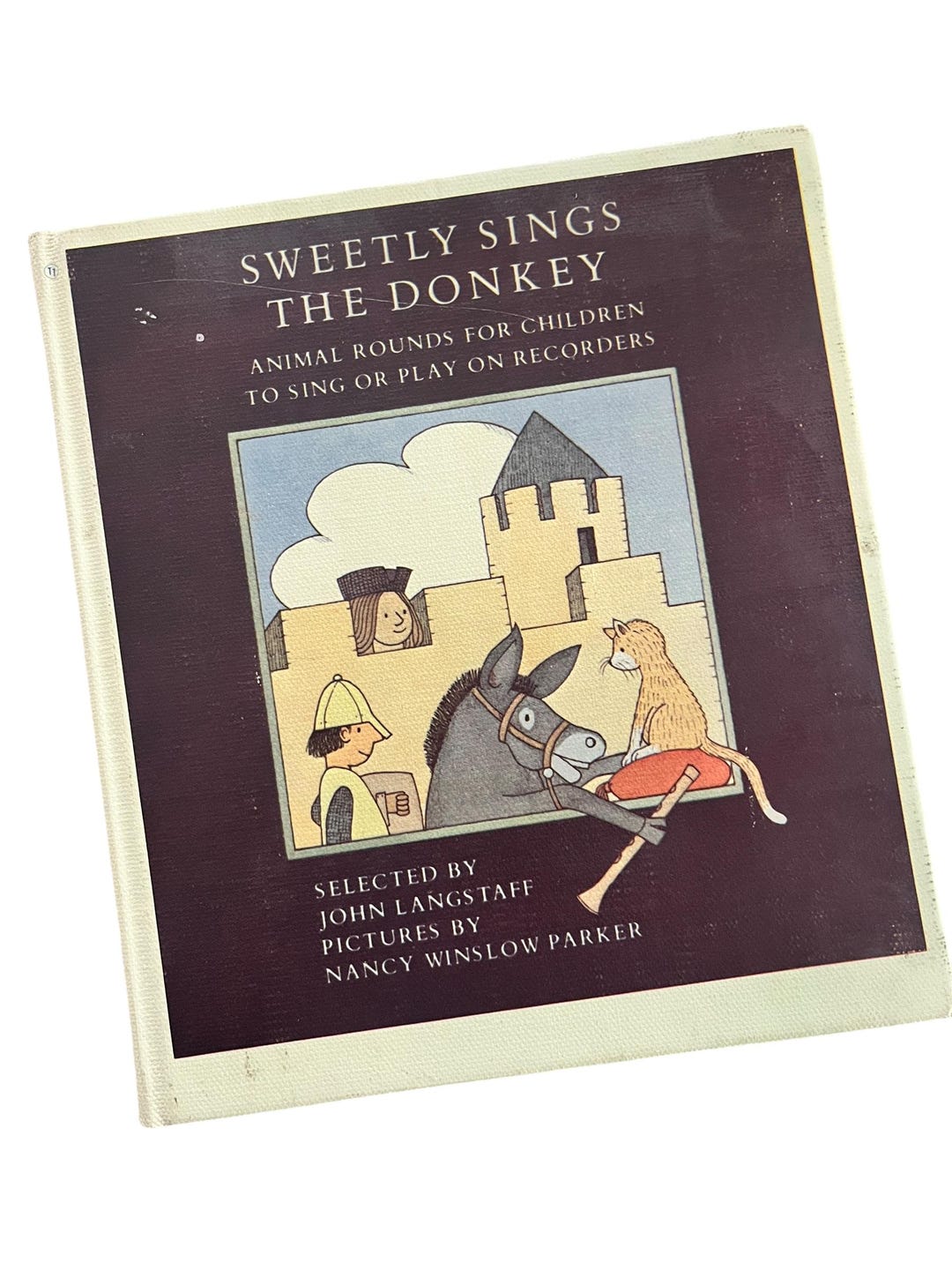 1976 Sweetly Sings the Donkey - Recorder Music Book - John Langstaff ...