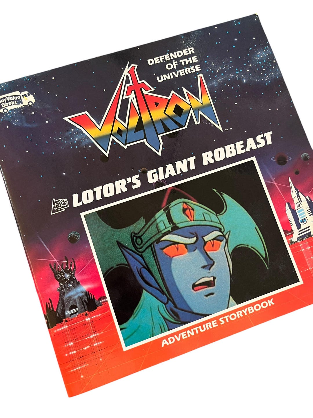 Vintage 1985 Voltron Lotor's Giant Robeast Paperback Book Adventure ...