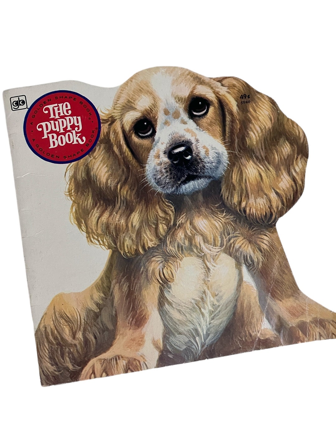 Vintage 1977 the Puppy Book by Jan Pfloog - Golden Shape Book - Etsy