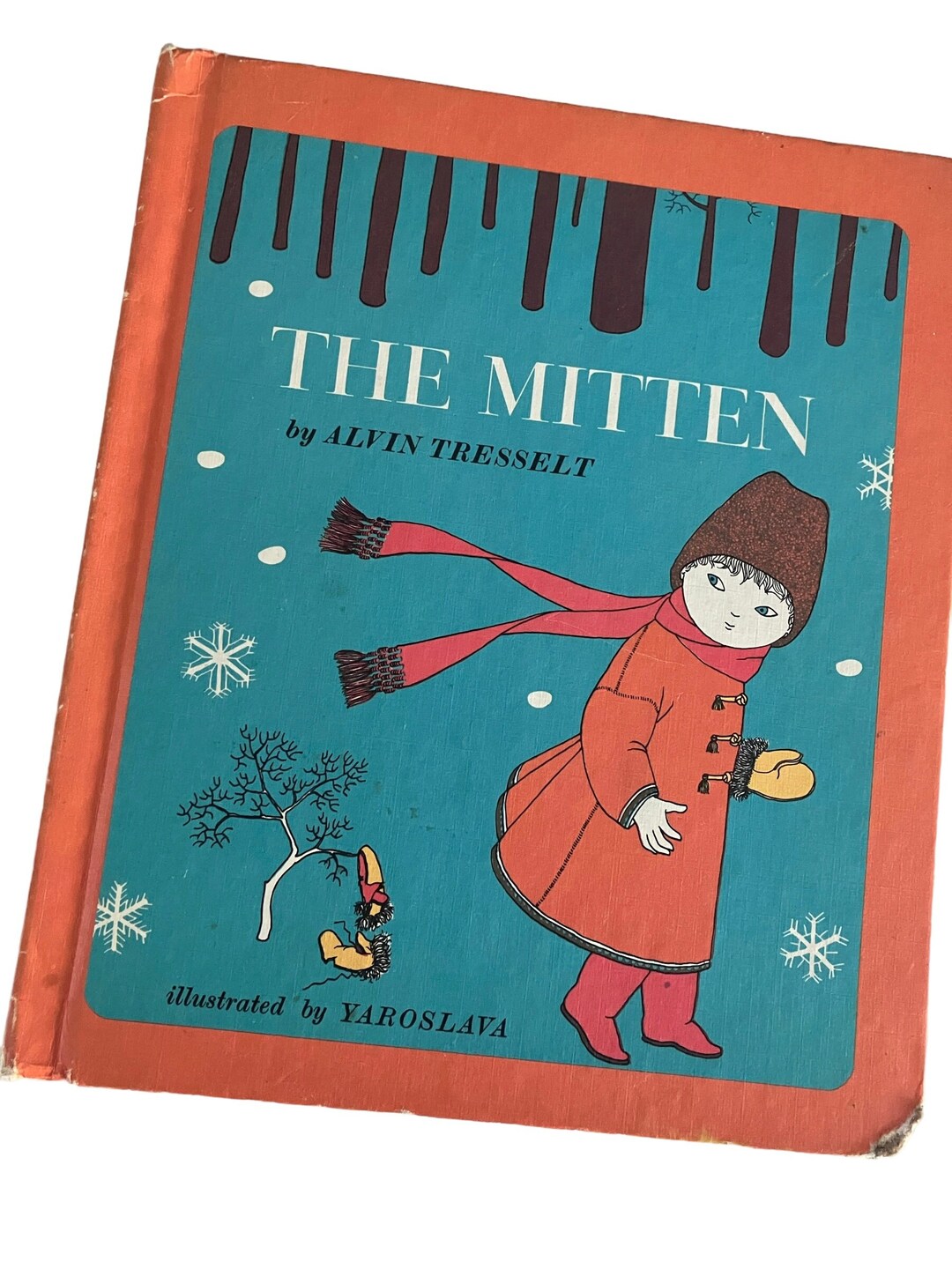 1964 the Mitten Children's Book - Alvin Tresselt, Yaroslava Illustrator ...