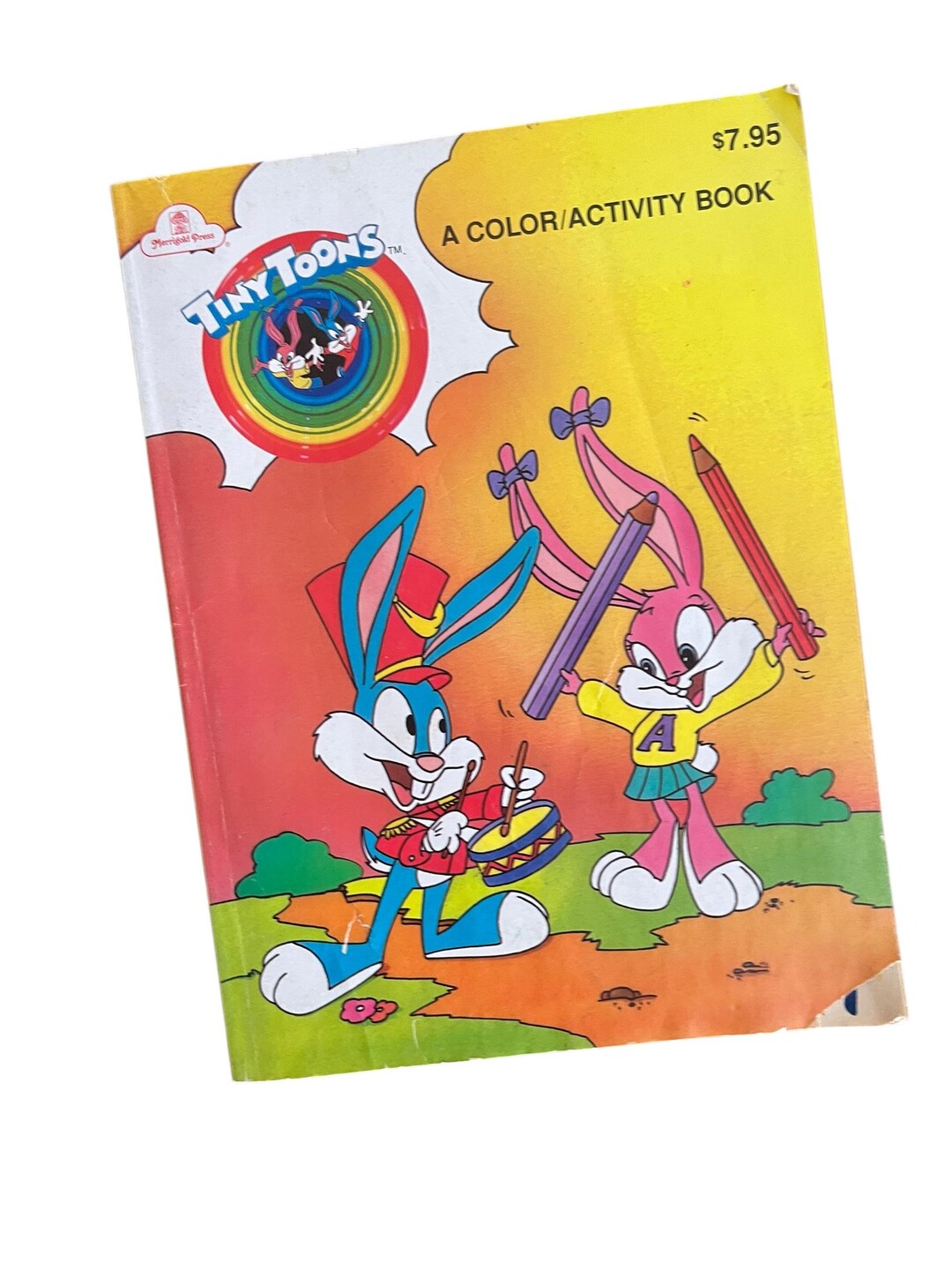Vintage Tiny Toons Adventures Coloring Activity Book Merrigold Press ...