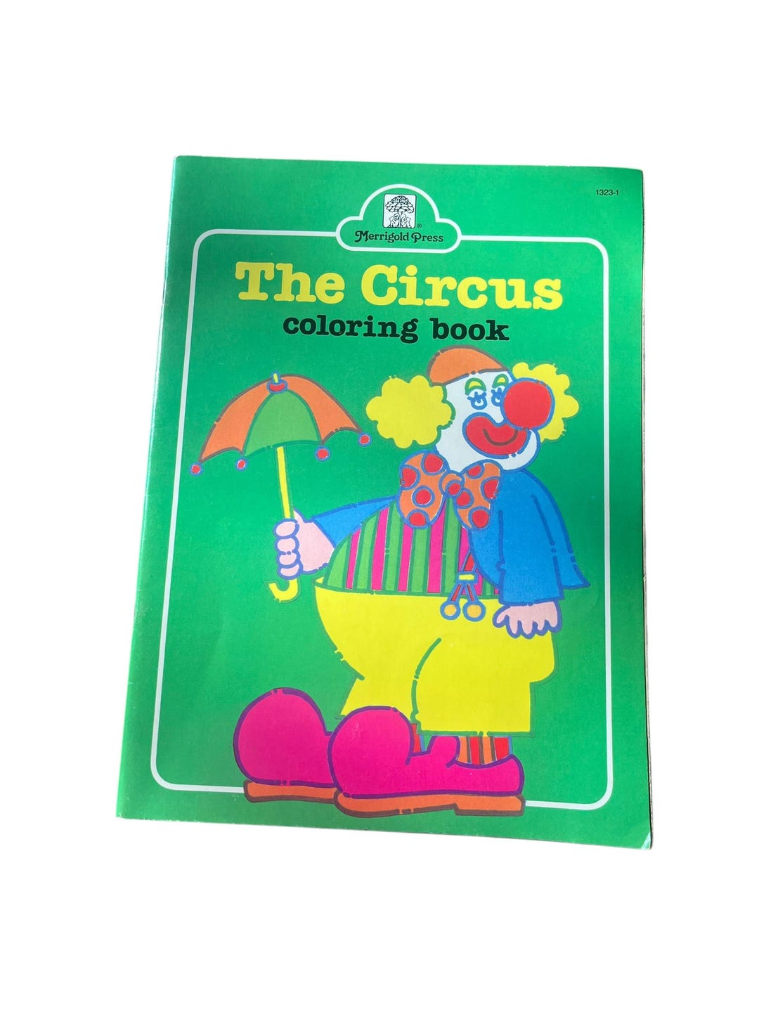 1984 Merrigold Press the Circus Coloring Book - Unused 80s Coloring ...